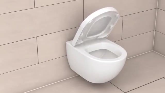 现在流行壁挂式马桶,知道它是怎么安装和工作的吗?