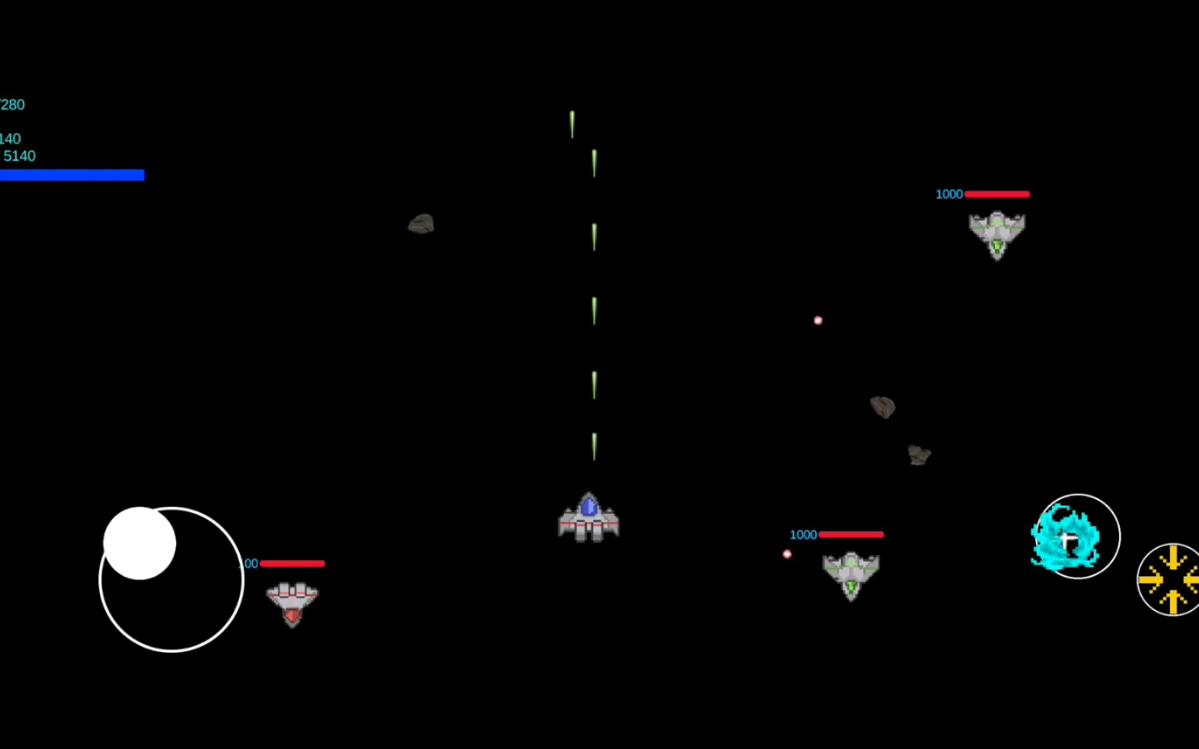 [unity3d][自制小游戏]飞机大战安卓版