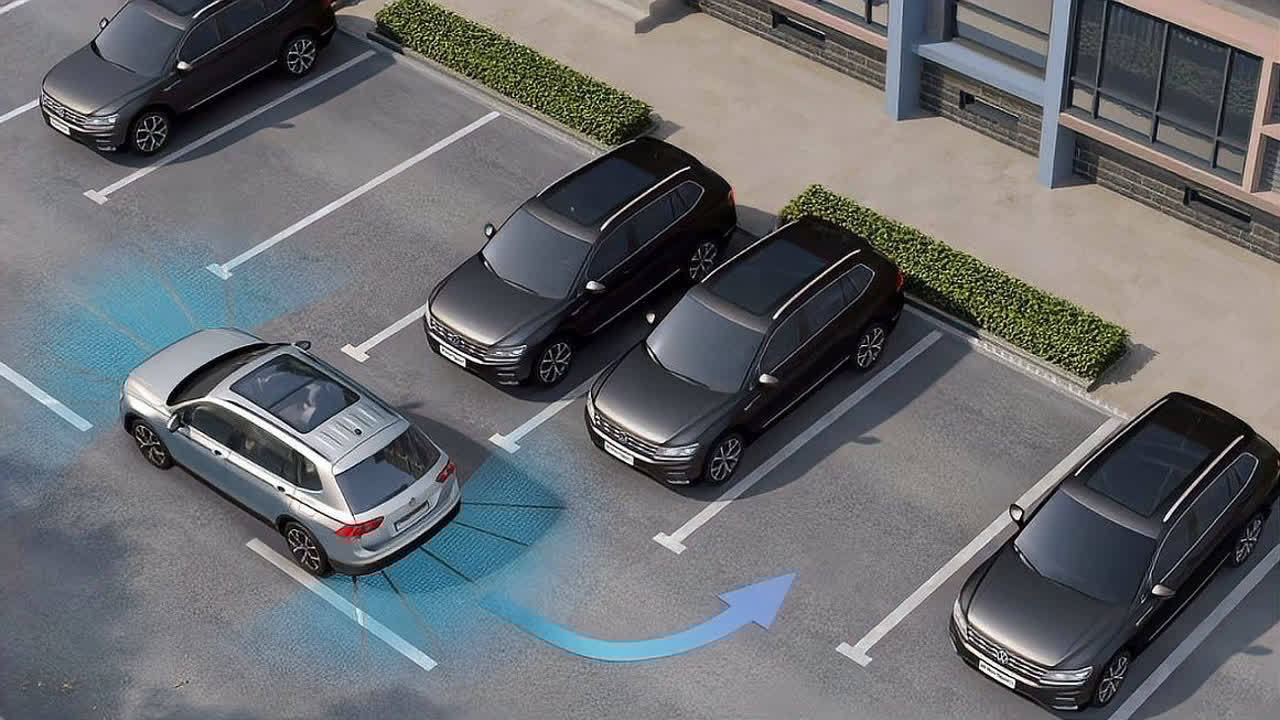 教你倒车入库、侧方位、斜方位停车,新手和停车困难者福音