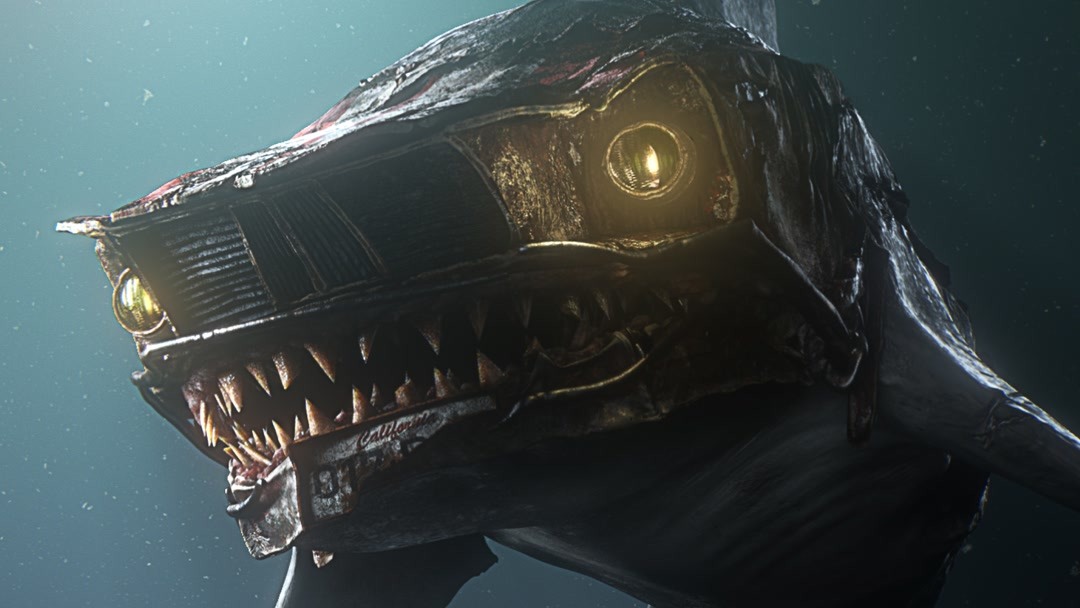 《海底末日》蒸汽朋克风格动画所有生物都变异成身披金属"铠甲"