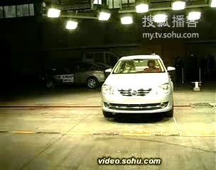 新宝来1.6手动舒适型C-NCAP侧面碰撞试验