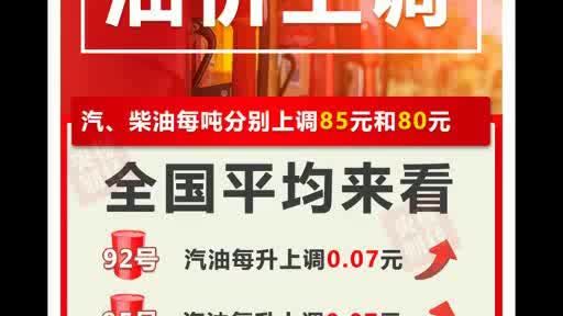#加满一箱油将多花3.5元#