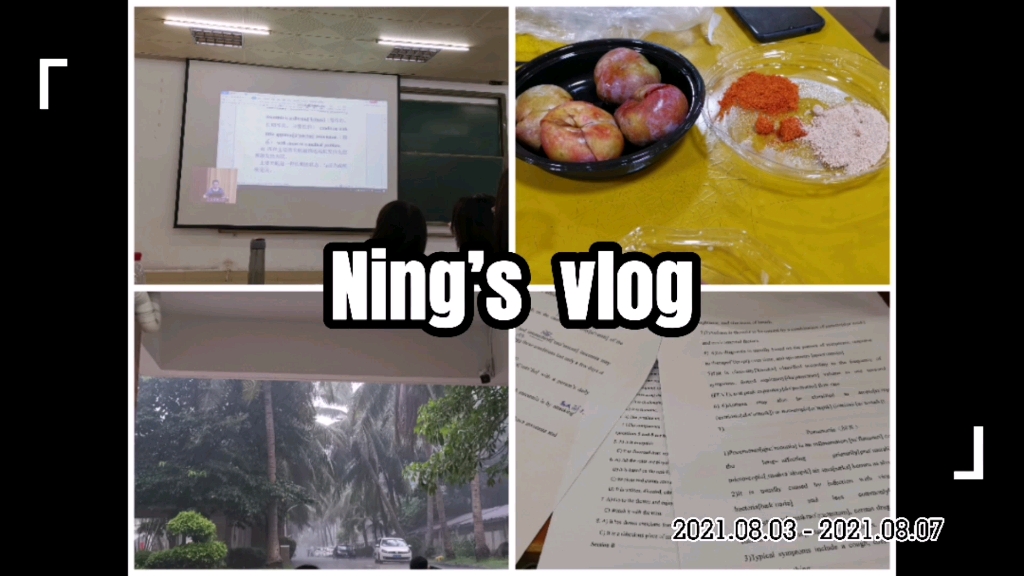 vlog | 医学生在校读书的日常生活