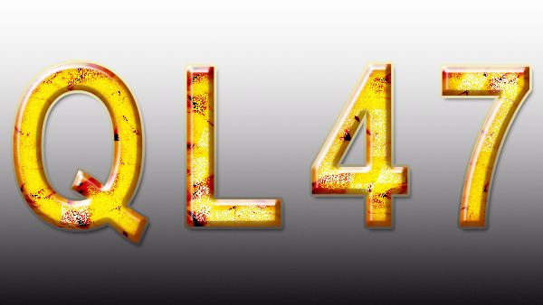 梁田聪ps文字效果:制作金属水晶花纹文字效果