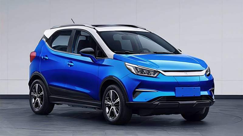 全新比亚迪元EV车型申报图曝光,家族化设计,颜值很高!