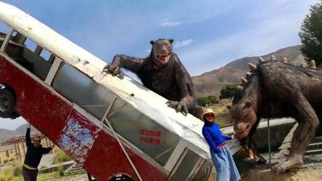 恐怖小镇~废弃的阿克塞石油小镇~大美青海~12天西北自驾游记15