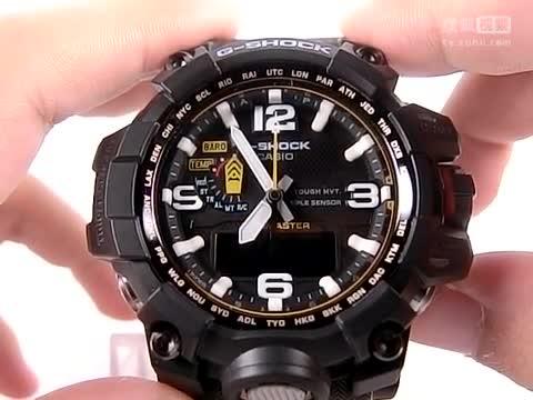 CASIO手表GWG-1000(5463)指针基准位置的校准