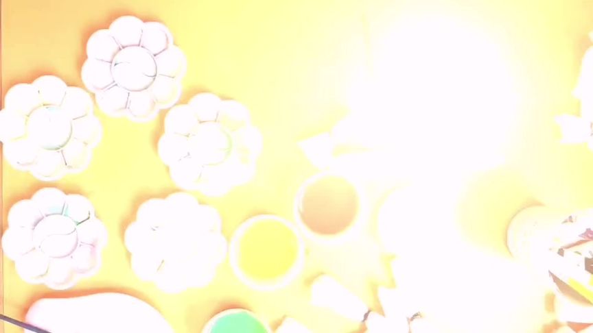 第一次接触扎染,孩子们很棒哟