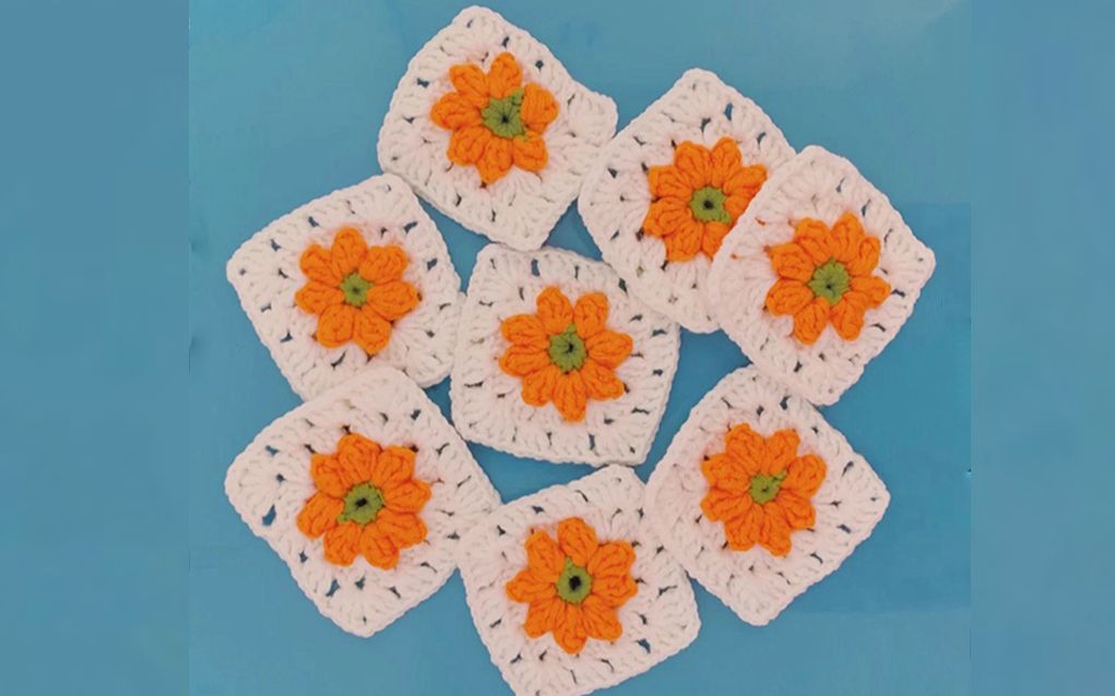 玩个毛线 原创DIY小雏菊包教学超详细版本花芯教学零基础夏天宋妍霏...