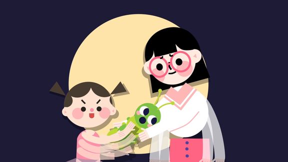 一部国产动画短片,中国风韵味十足,表现形式真的很少女心!