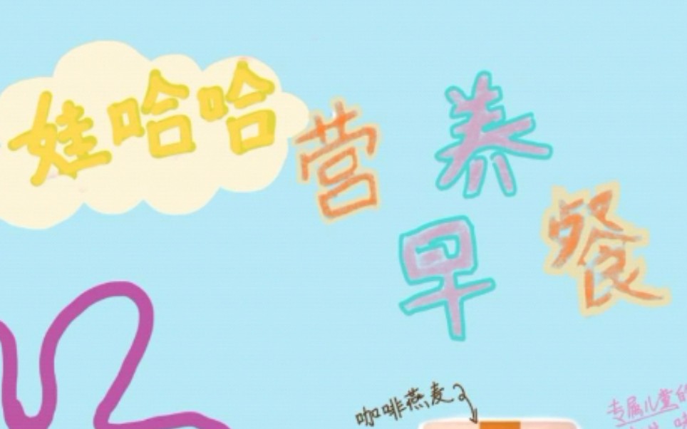 【娃哈哈营销比赛】营养早餐