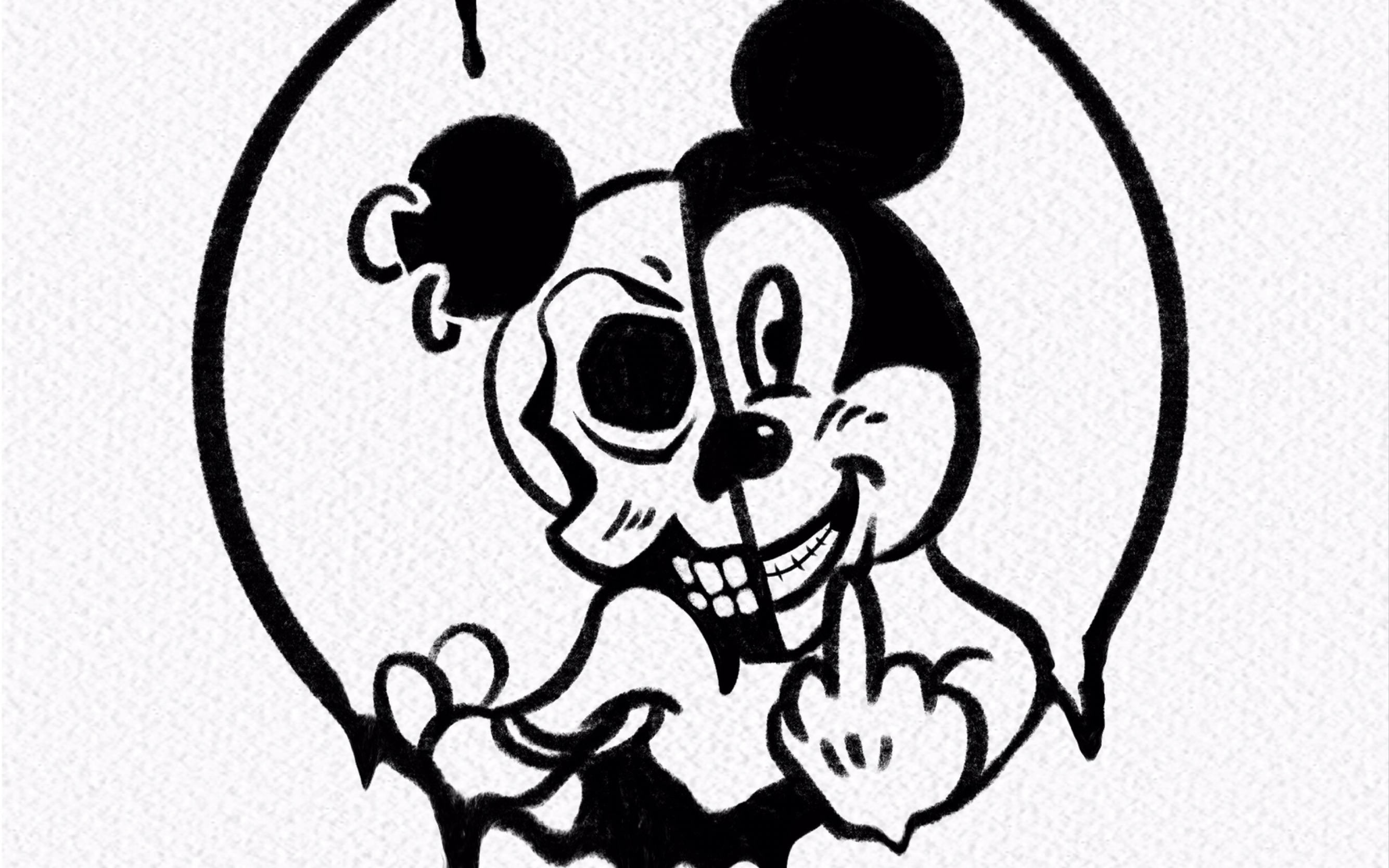 【板绘】iPad+procreate快速简单的设计一了个米奇图案