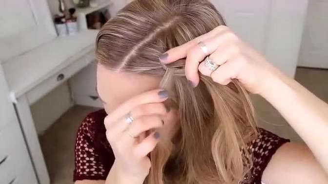 爵士舞发型的编发,详细教程