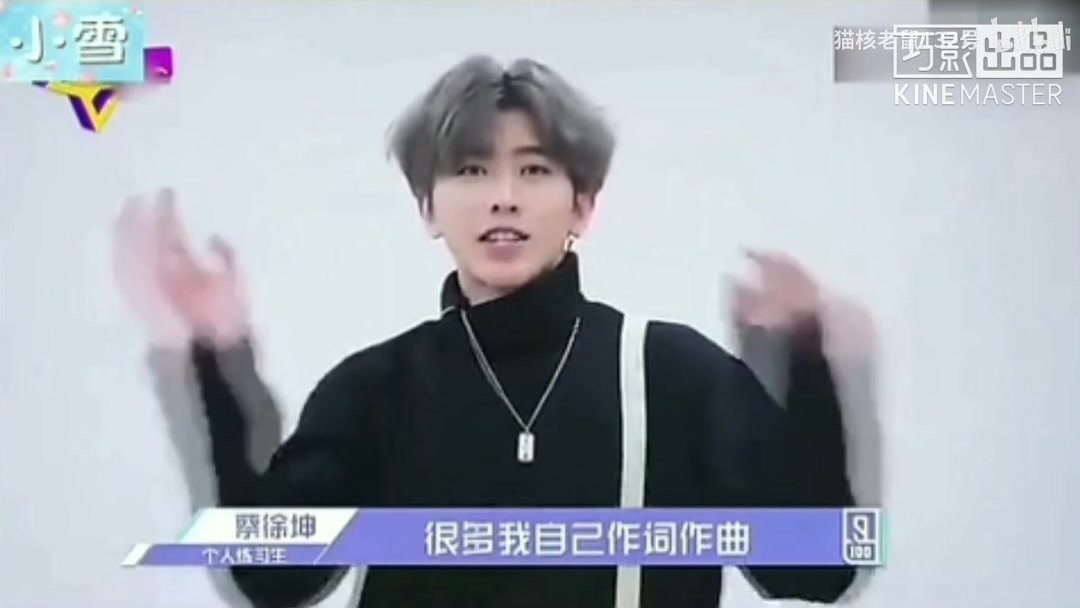 蔡徐坤鸡你太美的原版视频