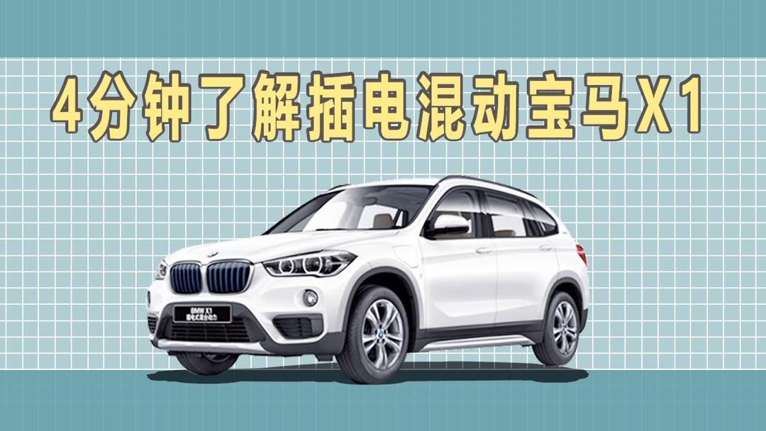 电动哔哔机:带块电池很省油,小祥趣评插电混动版宝马X1