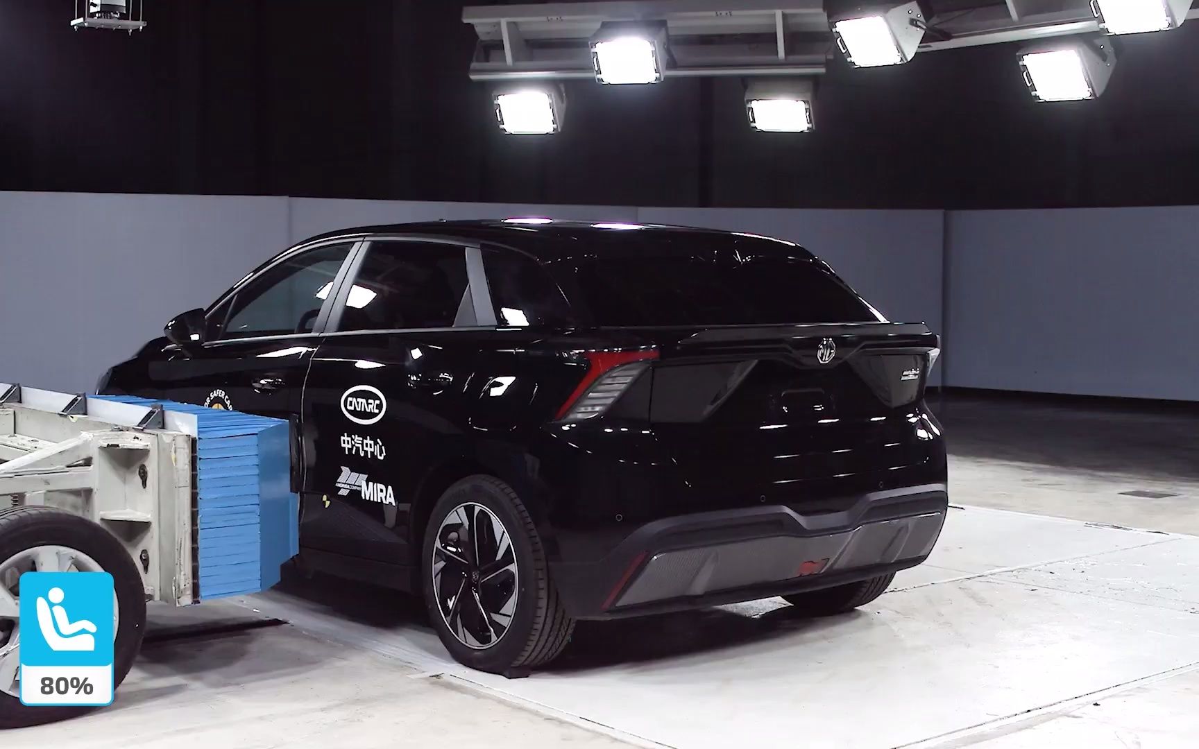 上汽名爵木兰 欧洲EURO NCAP 碰撞测试 5星