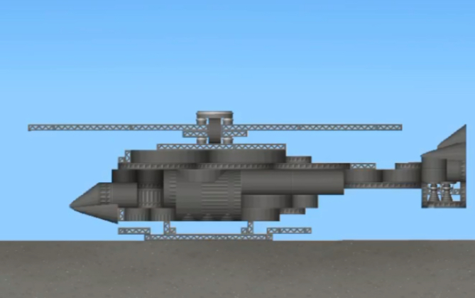 【航天模拟器】ios原版 造了一个直升机(水视频儿～)