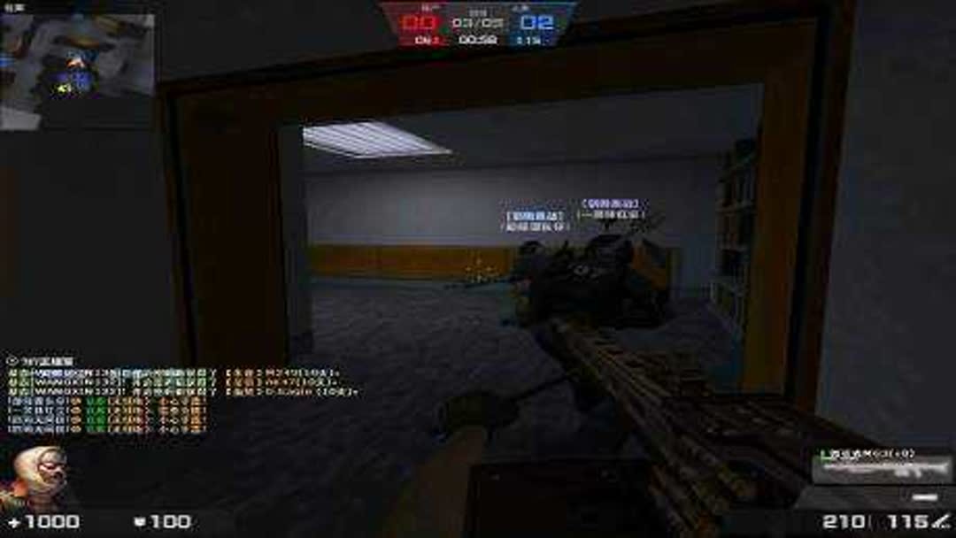 反恐精英csol:生化一事务所团队守点,小小仓库也能守出激情