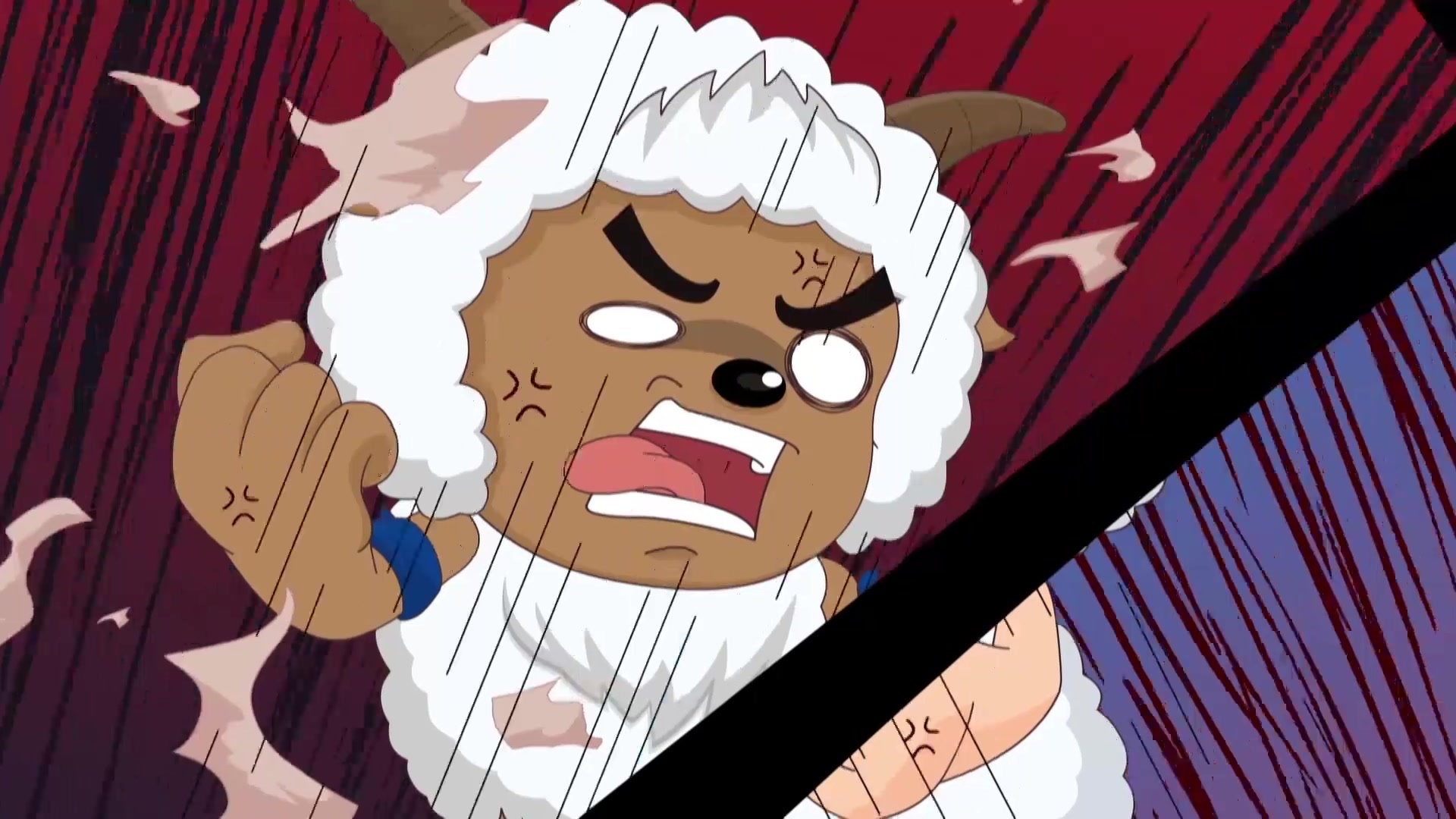 喜羊羊与灰太狼:灰太狼抓住懒羊羊,真是可爱,灰太狼都笑哭了