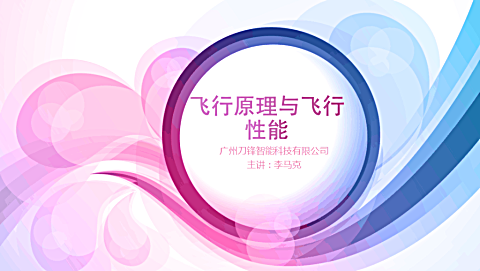 无人机飞行原理与飞行性能-稳定性与操纵