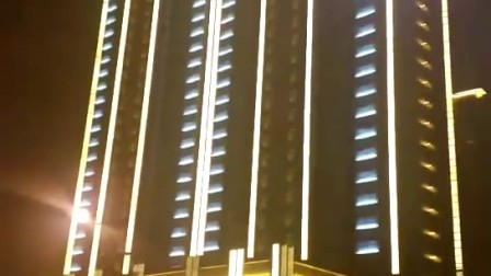 江苏楼体亮化工程案例,邦嵘照明生产灯具设计效果图