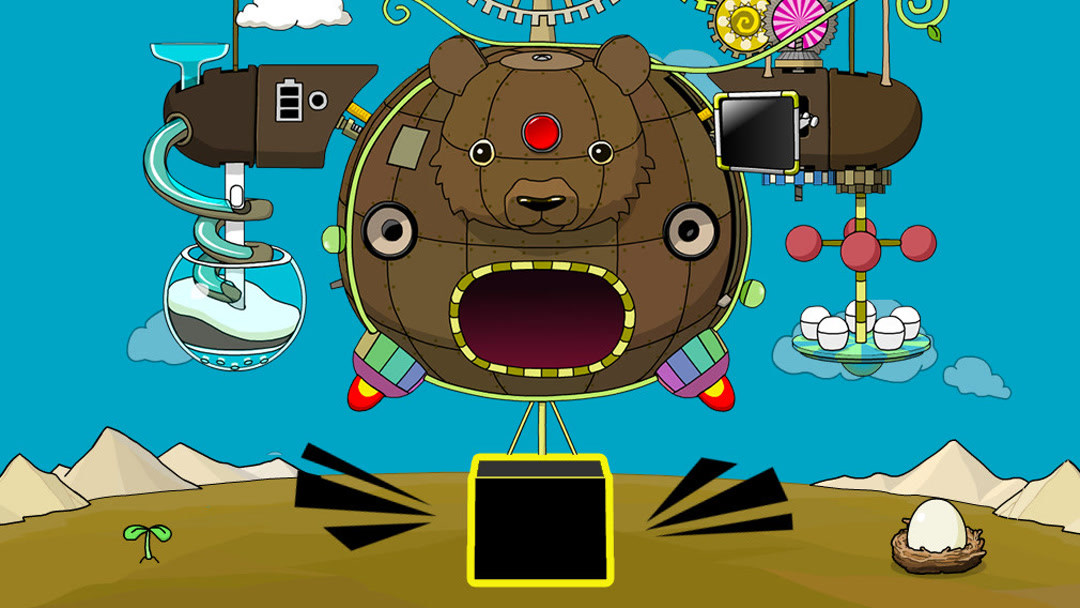 方块进化模拟器:神秘的黑盒子进化出熊熊飞船!