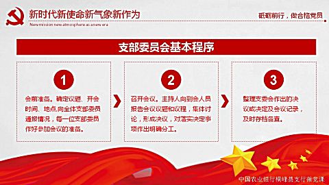 “三会一课”制度宣讲(横峰-微党课)