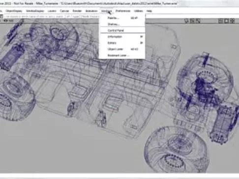 Alias曲面视频教程3