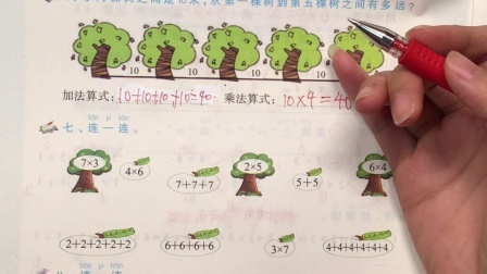 专项二年级上册数学,第四单元《表内乘法》(1-13页)