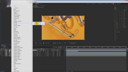 c4d教程:清新文字建模ae合成部分