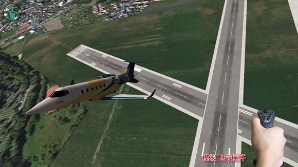 模拟客机:新买的小型商务客机,第一次挑战反转飞行!