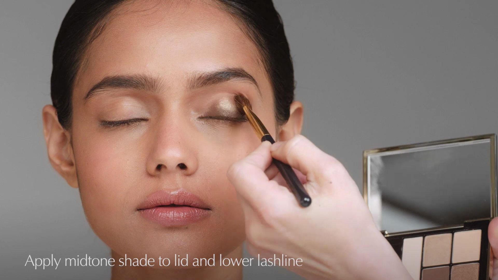 雅诗兰黛Pure Envy倾慕12色眼影盘使用教程