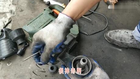 拆解1台100多块的博世电锤电镐,让你们好好看看什么是真假