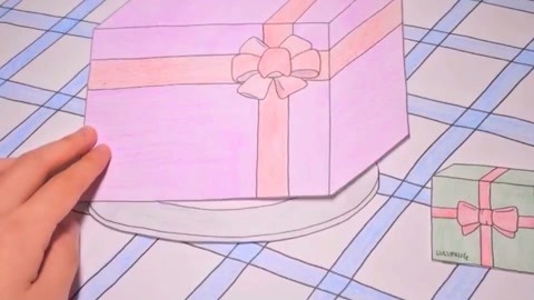 定格动画:买几个冰激凌回家吃,为自己过生日