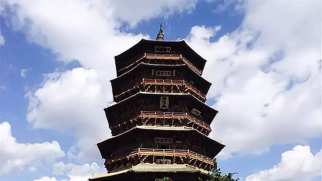 山西惊现世界最高木塔,应县木塔为何千年不倒?