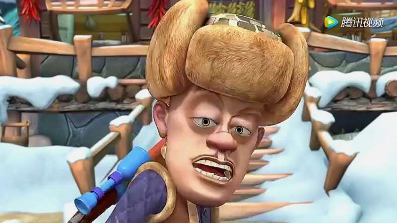 动画熊出没:光头强为了砍树做出一件事,真是让熊大熊二很无奈