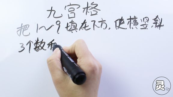 动动脑就能做对的九宫格题,问了10个人都没说对,你试试