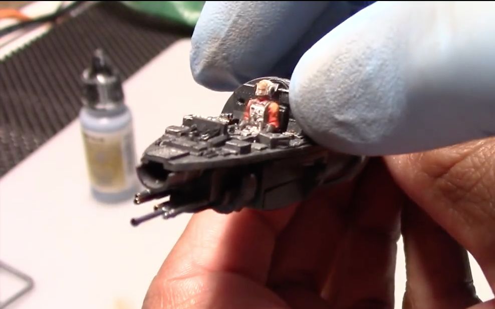 【模型制作】万代 星球大战 B翼星际战斗机 1/72拼装模型(SDCC会场...