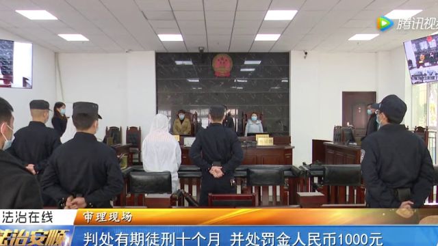 紫云自治县人民法院公开审理一起涉毒案件