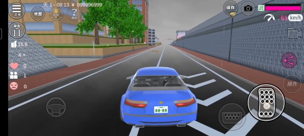 【樱花校园模拟器】男主的车樱花县狂飙