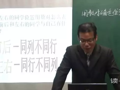 用数对确定位置 冀教版-小学数学六年级上册 汪宏 全26讲