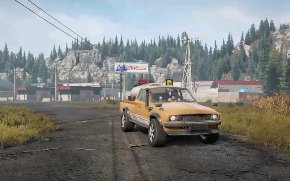 【雪地奔驰】全新皮卡模组车-达特桑