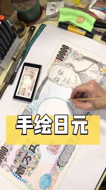 这张1万日元画得怎么样