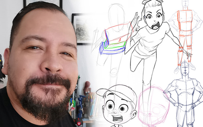 【会员课程】【中英双字】【21 Draw】René Córdova 程序化的人物...