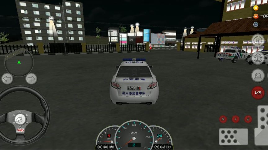 今天玩玩手游AAG警车模拟,你们觉得这个还可以吗,喜欢的关注哦
