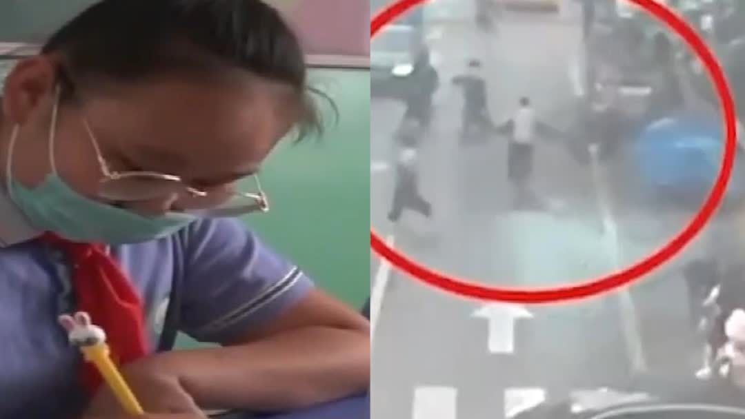 12岁女孩扶起摔倒阿姨,反被冤枉撞人者, 连妈妈也错怪她!