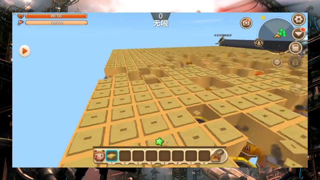 迷你世界 99%玩家都会闪退的地图,汤米为什么没事?一定是运气好