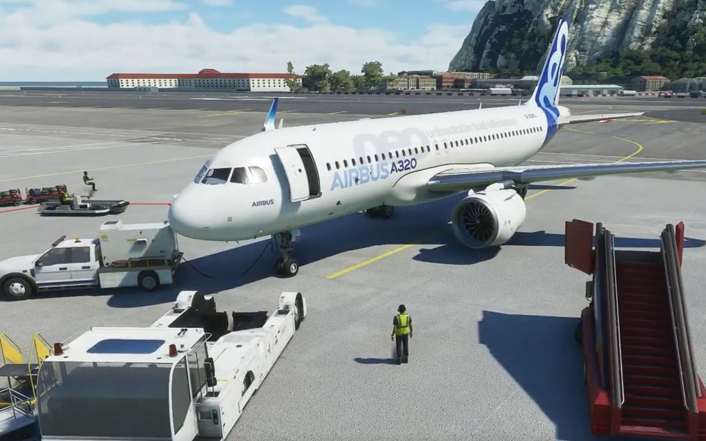 【微软模拟飞行2020】A320neo直布罗陀-马略卡岛完整飞行