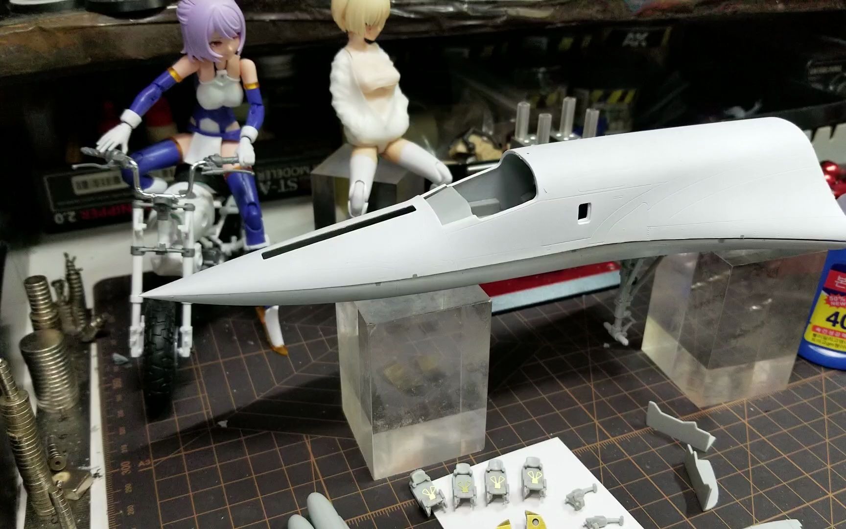 塑料模型-小号手72大白鹅开动