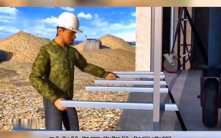 二建报考条件_安全施工不可忽视,未安全固定脚手架而导致高坠事故...